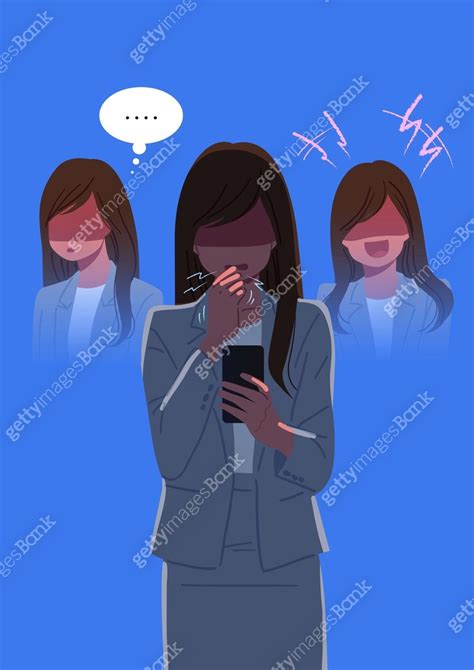 Adhd 정신건강 산만함 움직이는활동 우울 슬픔 양극성장애 정신병 여성 스마트폰 불안 컨셉 감정 정신건강 주제 이미지