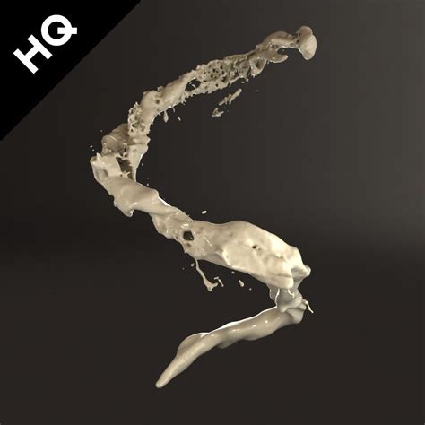 스플래시 흐름 3d 모델 39 Unknown Fbx Max Obj Free3d