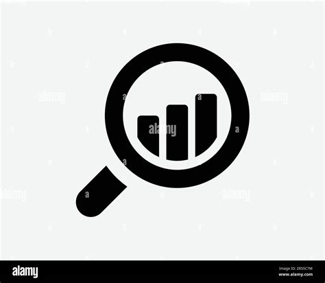 Data Analysis Icon Business Finance Research Bar Chart Marketing Growth Profit Sales Sign Symbol