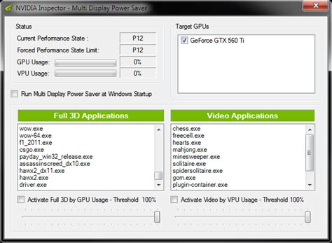 Enable Power Saving Mode On NVIDIA GPUs With Multiple Monitors PC Games Beat