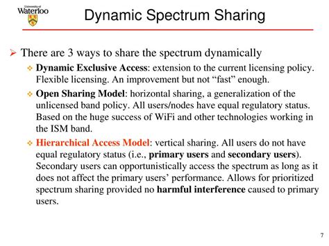 Ppt Spectrum Sharing In Ofdm Based Cognitive Radio Networks