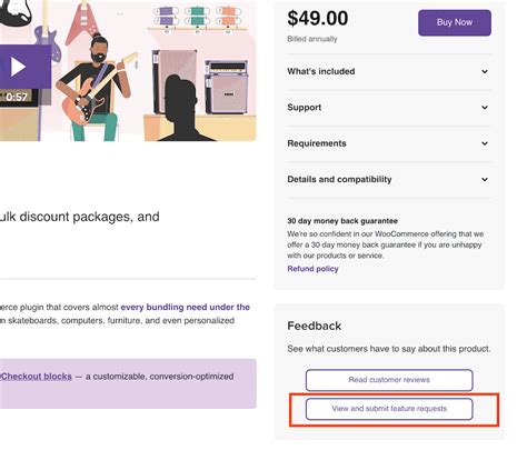 Feature Request Portal Documentation Woocommerce