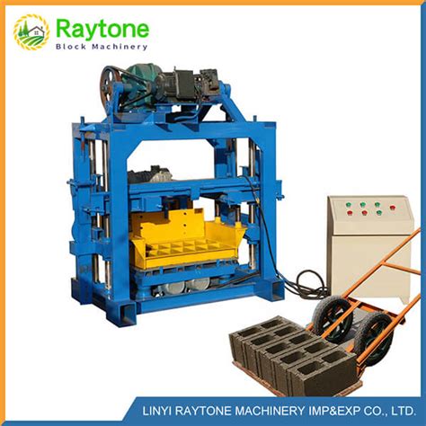 Qt4 40 Manual Block Machine Brick Machine