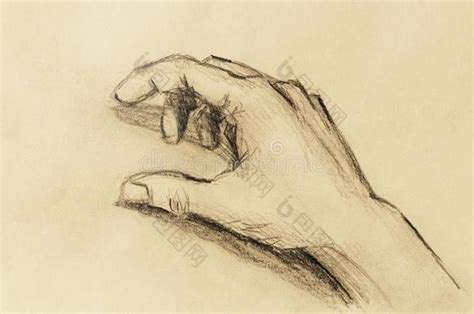 画手铅笔素描纸海皮和复古效果 包图企业站