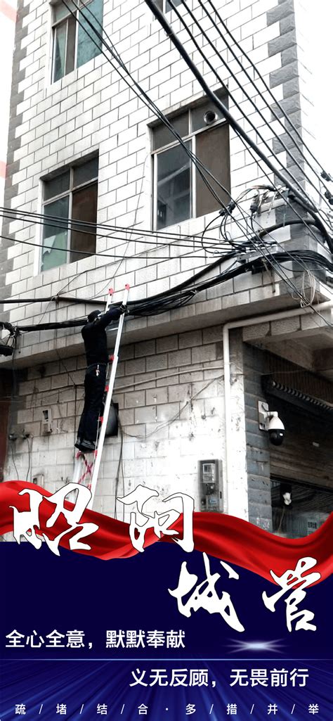 昭阳城管为提升城市“颜值”，助力昭阳创建全国文明城市生活田芳环境