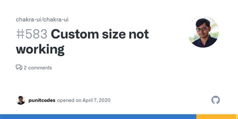 Custom Size Not Working Issue Chakra Ui Chakra Ui Github