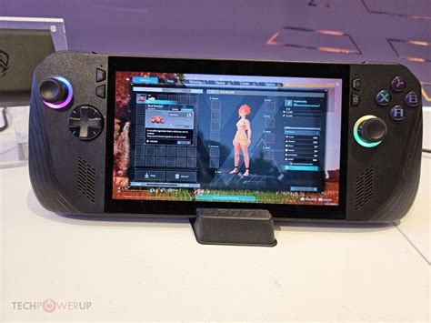 Asus Announces The Rog Ally X Improved Performance Ergonomics And Battery Life Techpowerup