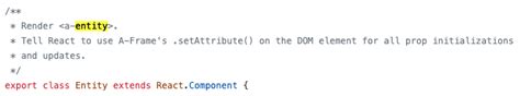 React Library For A Frame