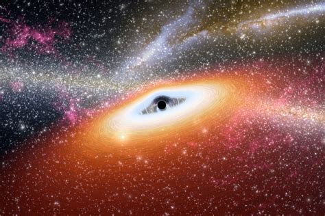 Space Black Hole Portal