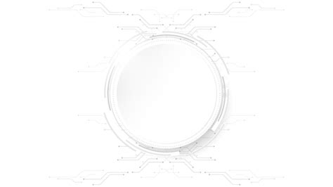 Premium Vector Gray White Technology Background Cuttingedge Technology And Science Line Design