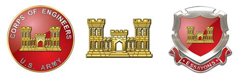 Military Insignia 3d Us Army Branches Insignia And Plaques