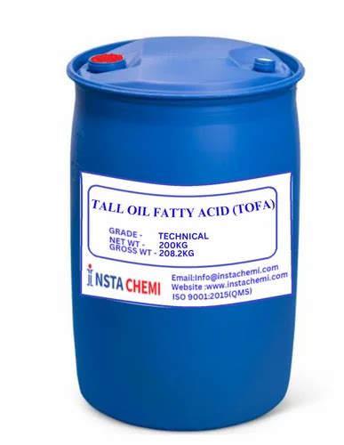 Tall Oil Fatty Acid Tofa At Rs 125kg Industrial Chemicals In Noida