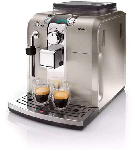 Syntia Super Automatic Espresso Machine Hd8837 47 Saeco