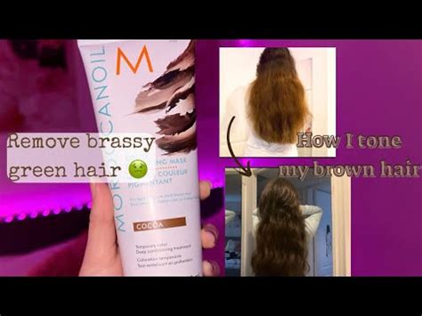 Moroccan Oil Hair Color Depositing Mask Cocoa Brunette Haircare