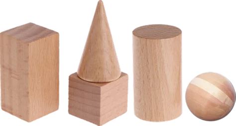 Wooden Geometric Solid Shapes At Geometrical Shapes In New Delhi Id