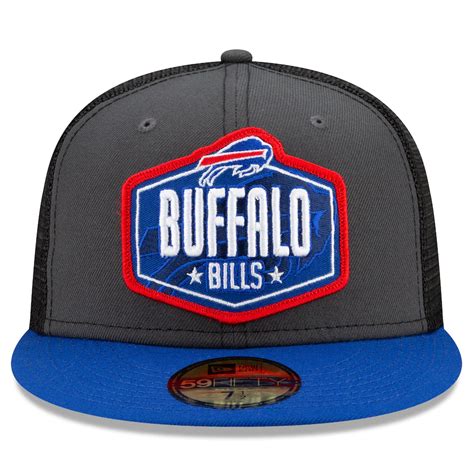 Mens Buffalo Bills New Era Graphiteroyal 2021 Nfl Draft On Stage