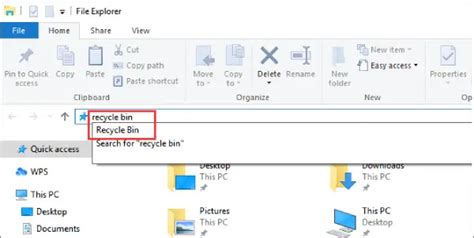 Where To Find The Recycle Bin In Windows