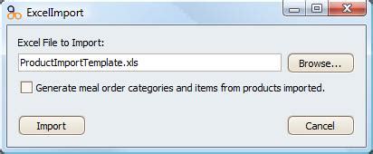 Excel Import Amicus Documentation