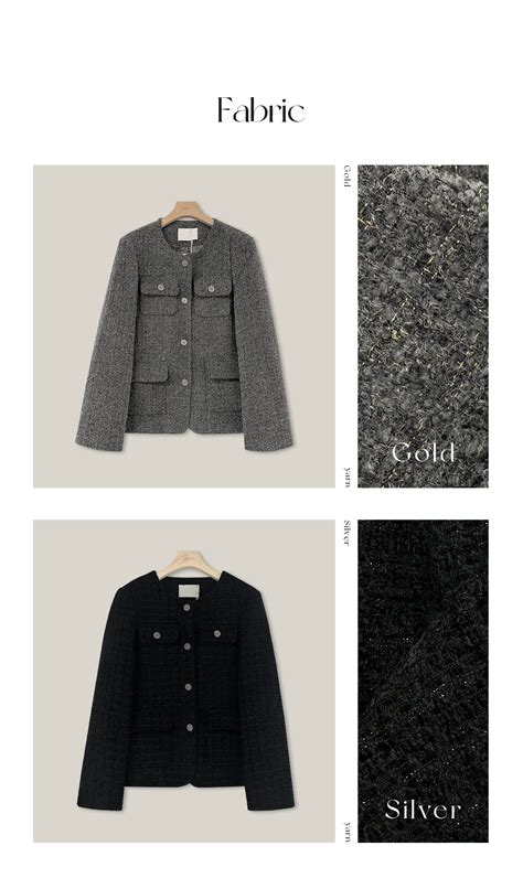 Another Leeds 엘리스 하프 트위드 자켓 울 35트위드자켓트위드겨울자켓연말룩겨울트위드