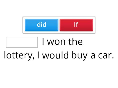 Second Conditional Missing Word