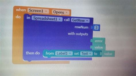 Creating List From A Row Of Spreadsheet Component Questions About Thunkable Community