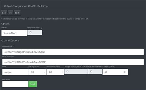 How To Control Tasmota Power Outlets With Mycodo Howto Radical Diy Forum