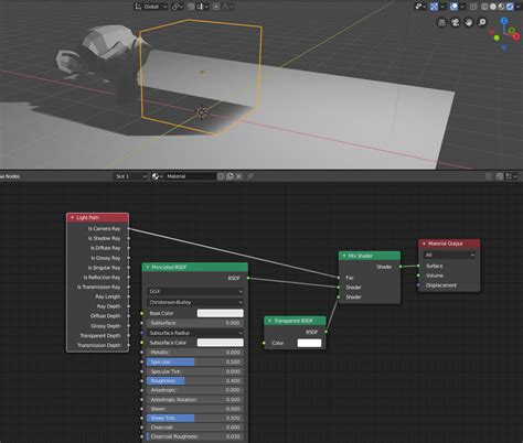 Rendering How Do I Make An Object Cast Shadows But Be Invisible In