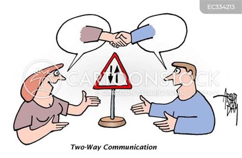 Two Way Communication Cartoons And Comics Funny Pictures From Cartoonstock