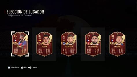 Abriendo Recompensas De Fut Champions Rango V Fifa 23 Ultimate Team