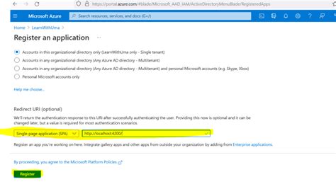 Azure AD Integration With Angular And ASP NET Core Web API