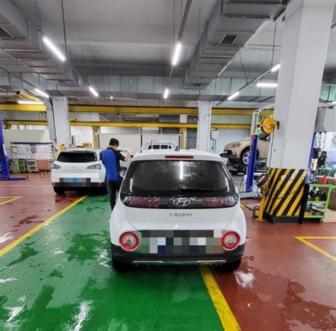 캐스퍼 두번째 무상수리 And 엔진오일 교환 후기비용 있을 유 네이버 블로그