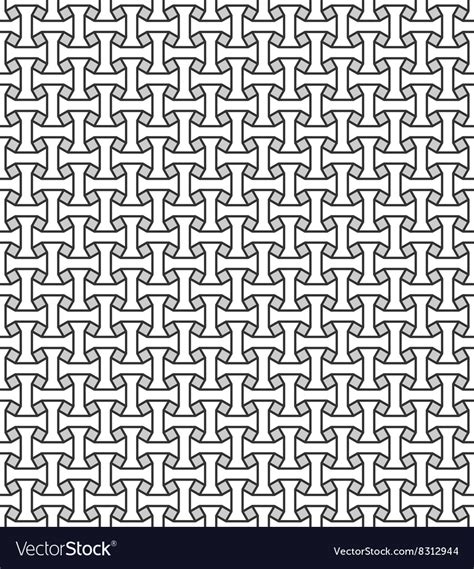 Seamless Geometric Pattern Regular Tiled Ornament Vector Image