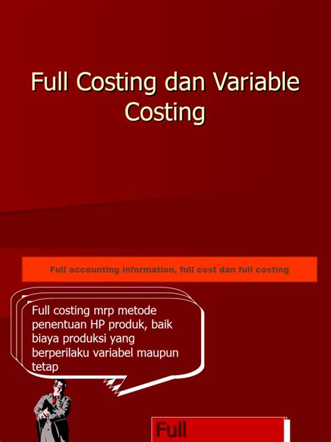 Materi 3 Variable Costing Pdf
