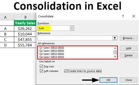 Information Technology How To Consolidate Data In Excel Step By Step Guide Excel Data