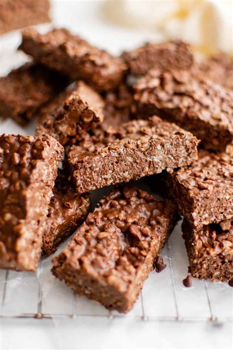 Homemade Crunch Bars Recipe Easy Dessert Recipes