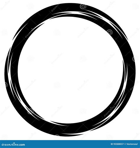 Concentric Lines Abstract Geometric Pattern Element Radiating Stock Vector Illustration Of