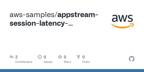 github aws samples appstream session latency dashboard