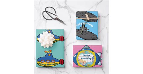 up scope submarine wrapping paper sheets zazzle