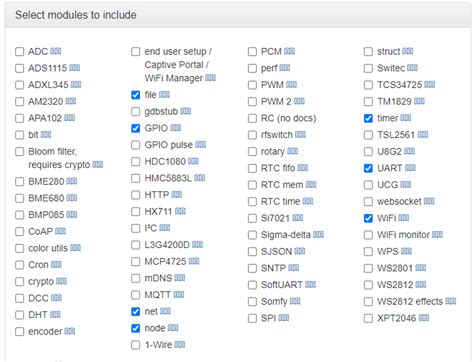 Esp8266学习随笔之一——编译nodemcu固件esp8266nodemcu固件 Csdn博客