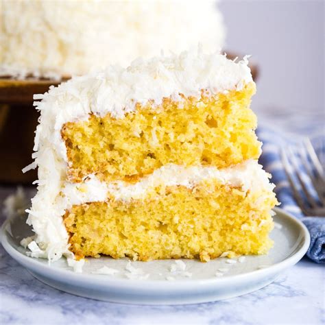 Basic Homemade Yellow Cake Recipe Easy Coffee Cake Bitz And Giggles