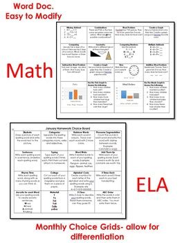 Free Sample First Grade Journeys Lesson 3 Plans Spelling HW Grid