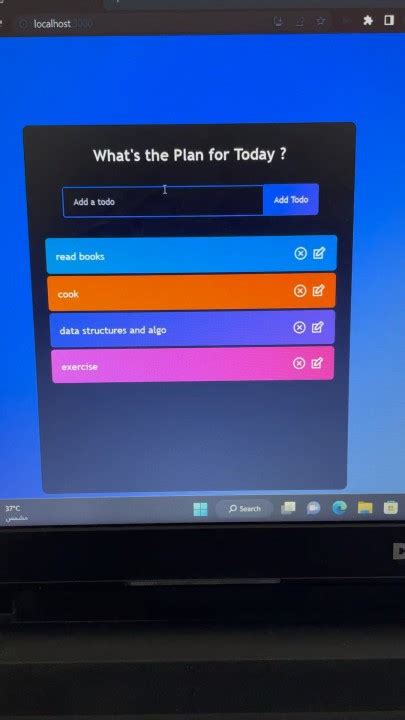 Reactjs Todolistapp Crudoperations Problemsolving Personalgrowth Nafiya Thehreem