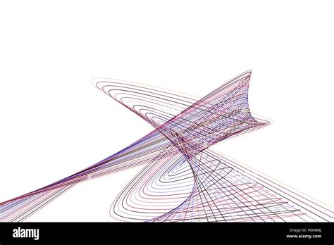 Shape Of Line And Curve Abstract Geometric Background Pattern Vector Illustration Graphic Stock