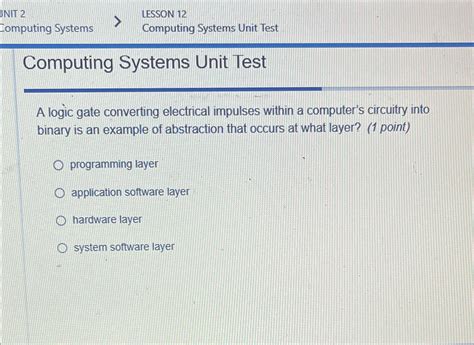 solved jnit 2lesson 12computing systemscomputing systems