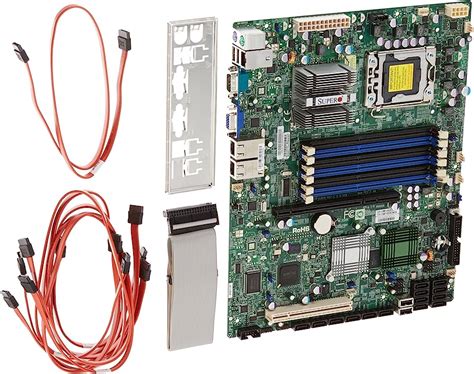 Supermicro Rev Dual Intel Socket Lga 1366 Atx Placa Base Para Servidor X8dtl If De Ebiddealz