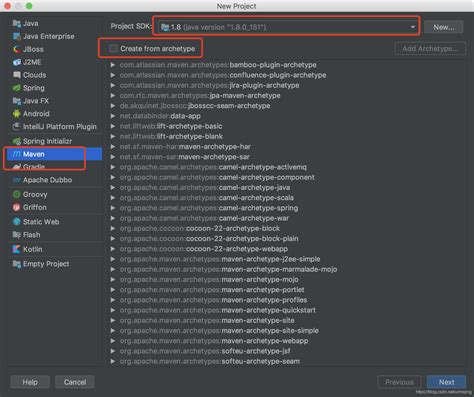 Idea创建java的maven聚合工程选择maven 取消create From Archetype 点击下一步 Csdn博客
