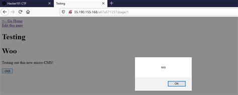 Hacker101 Micro Cms V1 Ctf Walkthrough By Isaac Wangethi Medium