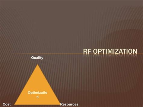 Rf Planning And Optimization Pptx Rf Planning And Optimization Pptx