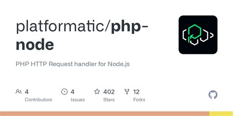 Github Platformatic Php Node Php Request Handler For Node Js