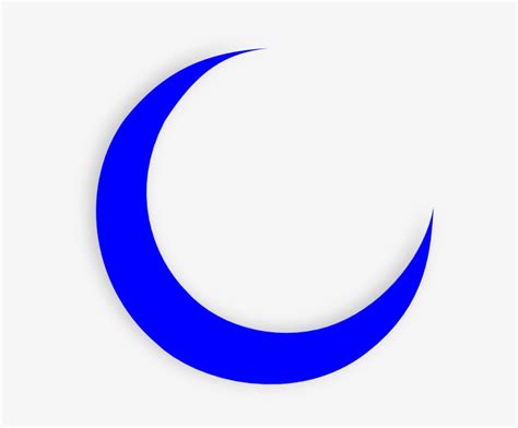 Crescent Moon Shape Clipart